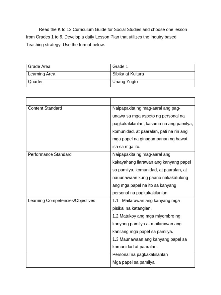 Inquiry Based Teaching | PDF