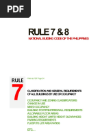 Rule 7 & 8: National Building Code | PDF | Architectural Design ...