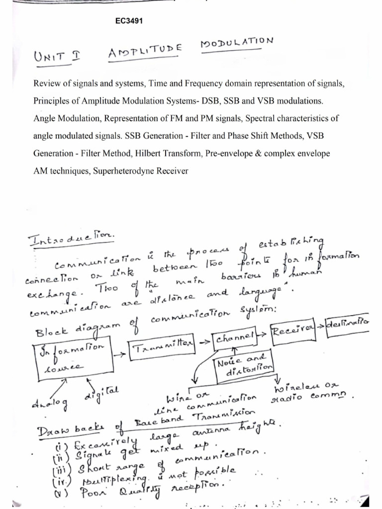 NS Unit I II hw | PDF