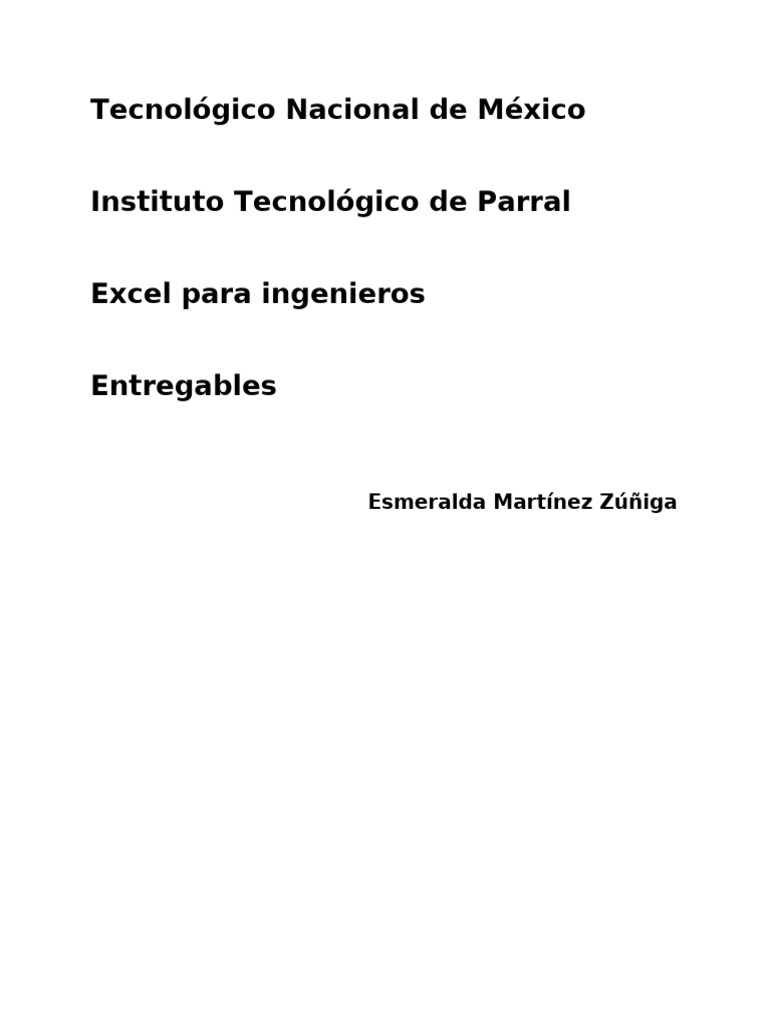 Esme Chema | PDF | Datos | Microsoft Excel
