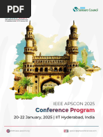 Final APSCON 2025 - Program Schedule | PDF