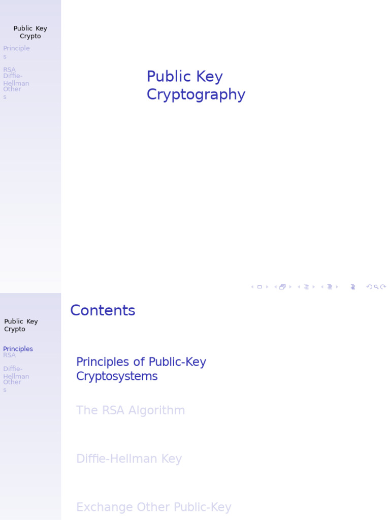 Public-Key-Cryptography | PDF | Cryptography | Key (Cryptography)