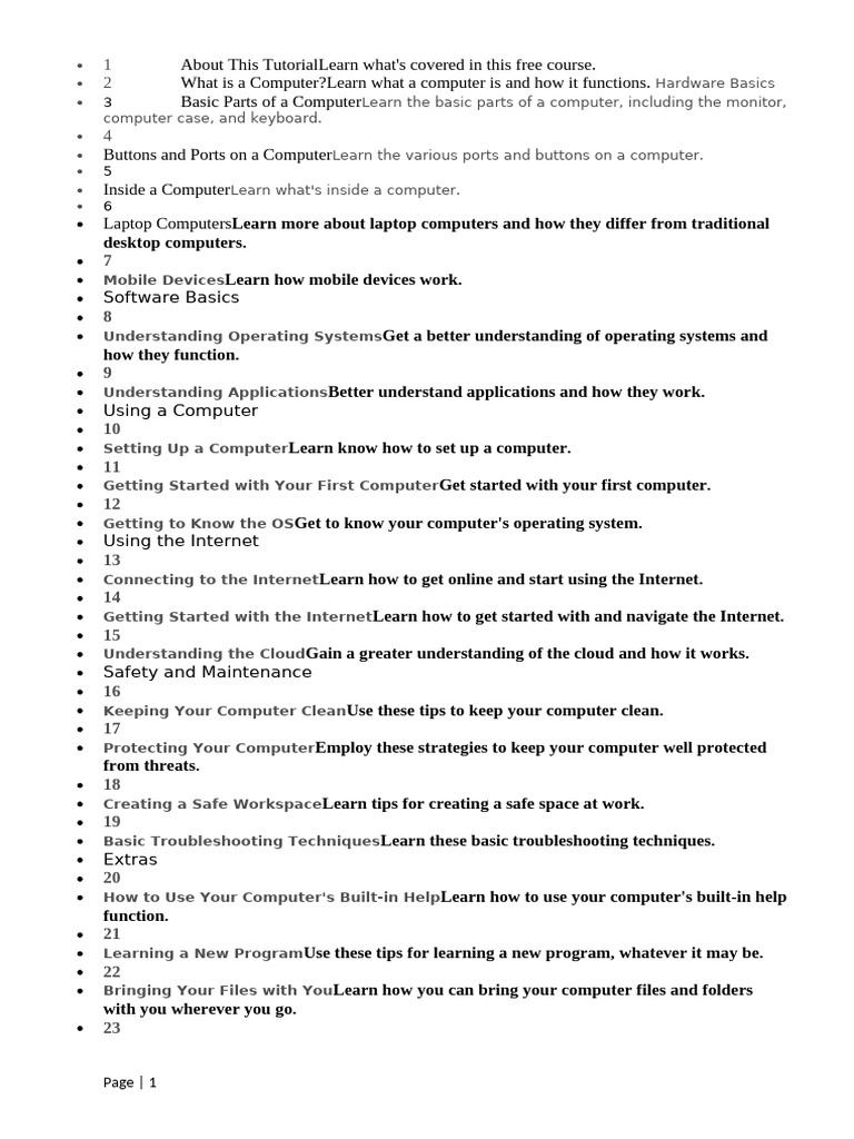 Edu.gcfglobal Org | PDF | Graphical User Interfaces | Personal Computers