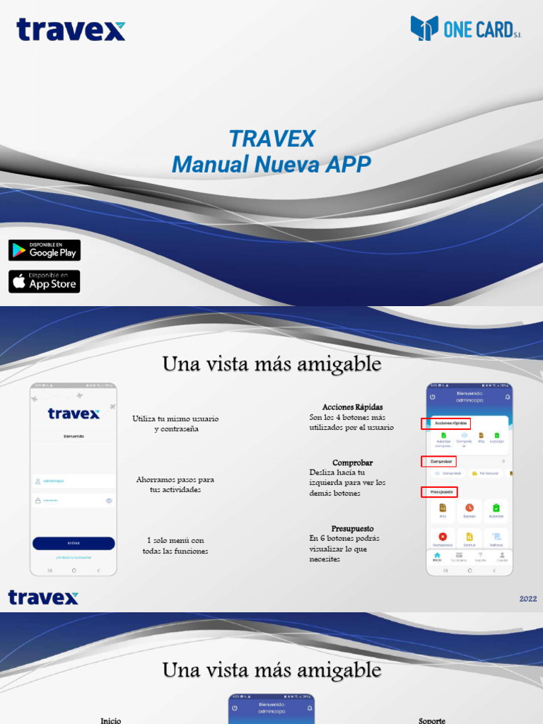 Guía Rápida para Travex App | PDF | Informática | Software