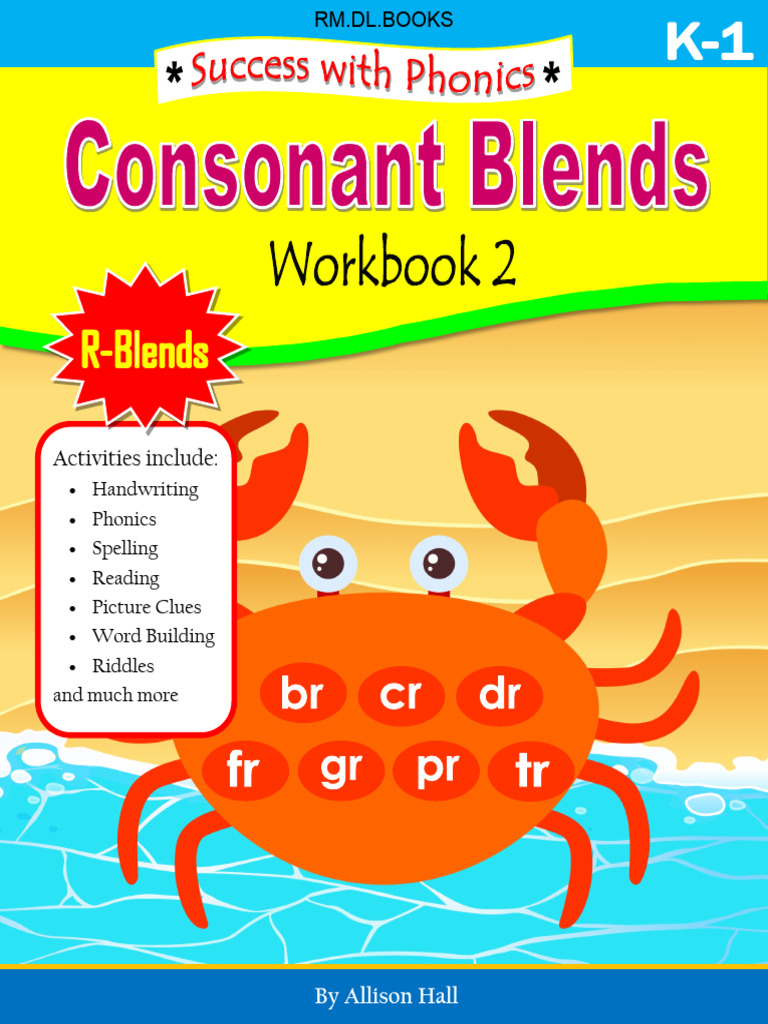 Consonant Blends Grade K-1 | PDF | Phonics | Written Communication
