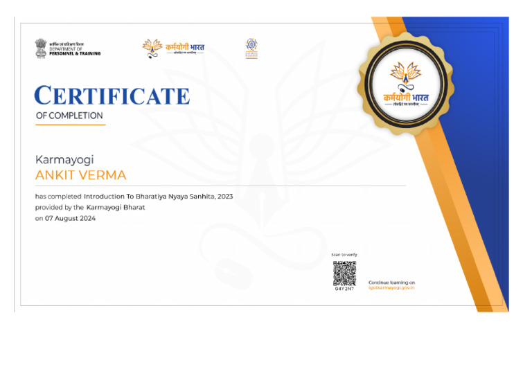 Certificate_BNS | PDF