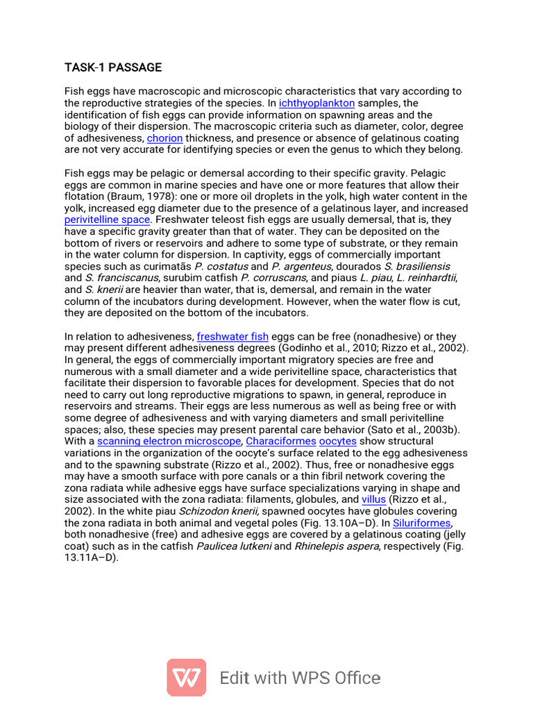 Students' Tasks - 1 - Concised | PDF | Fertilisation