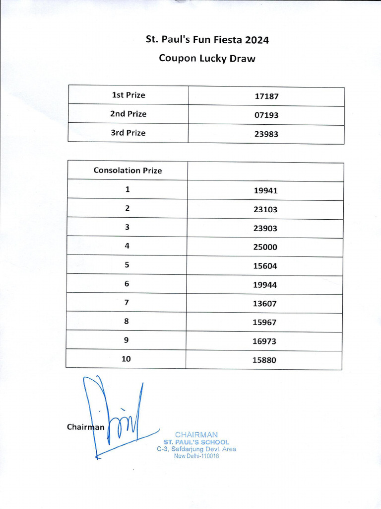 Coupon Lucky Draw_0001 | PDF