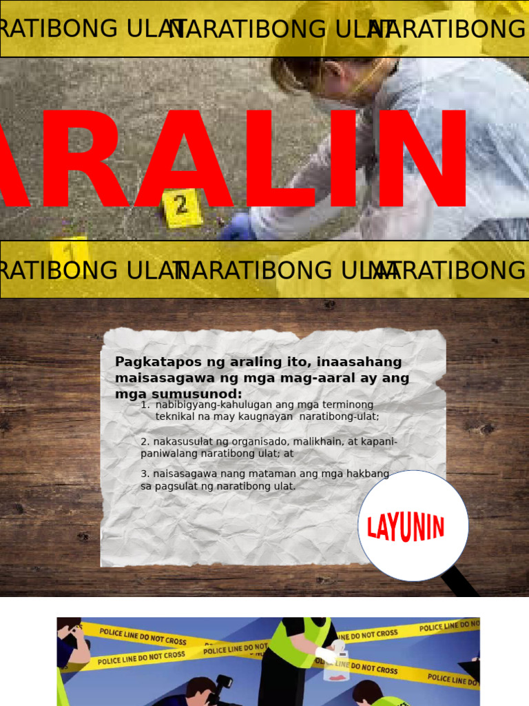 TVL 12 - Pagsulat Naratibong Ulat | PDF