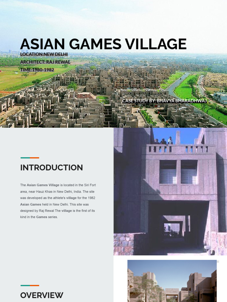 Asian Games Village Case Study | PDF