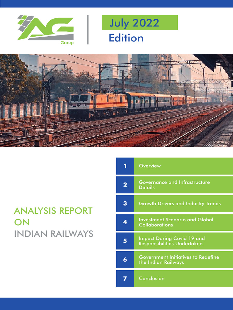 Indian Railways Analysis Report 2022 | PDF | Rail Transport | Train