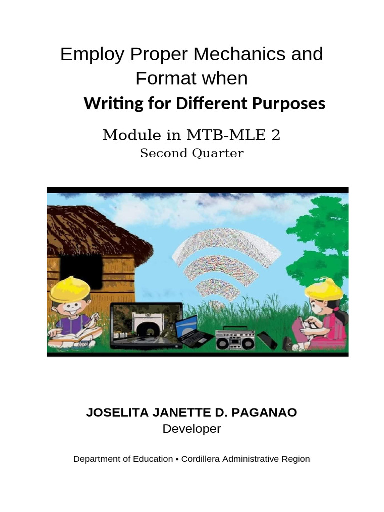 PAASED 432-12-20MELCS ABRA Employ Proper Mechanics and Format When ...