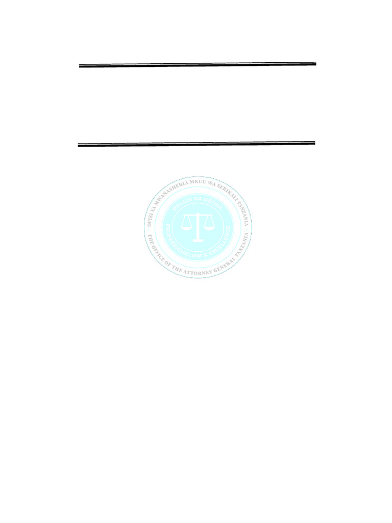 Tanzania Intelligence Service Act 2023 | PDF | Classified Information ...