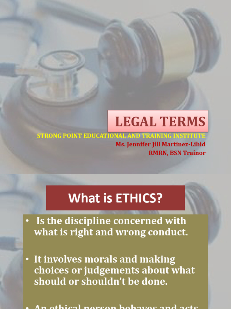 Legal Ethics for CNAs Explained | PDF | Informed Consent | Health ...