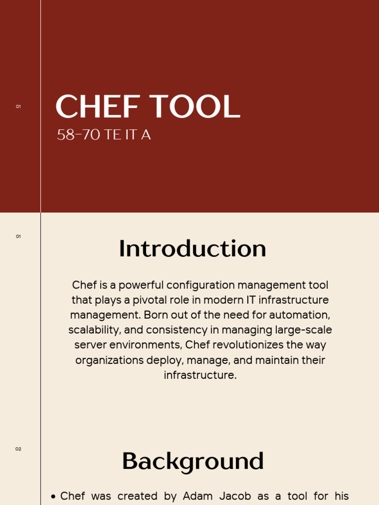 Chef Tool: Streamlining IT Management | PDF | Information Technology ...