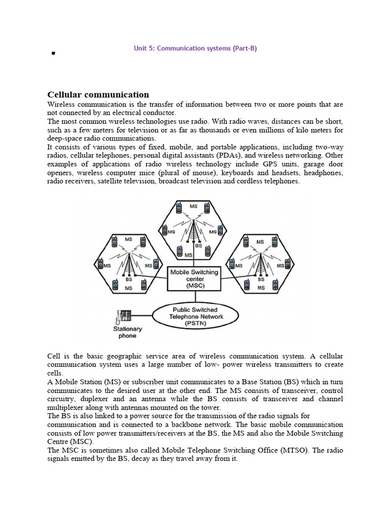 5. UNIT-5 Part-B | PDF | Computer Network | Network Topology 5. UNIT-5 Part-B | PDF | Computer Network | Network Topology