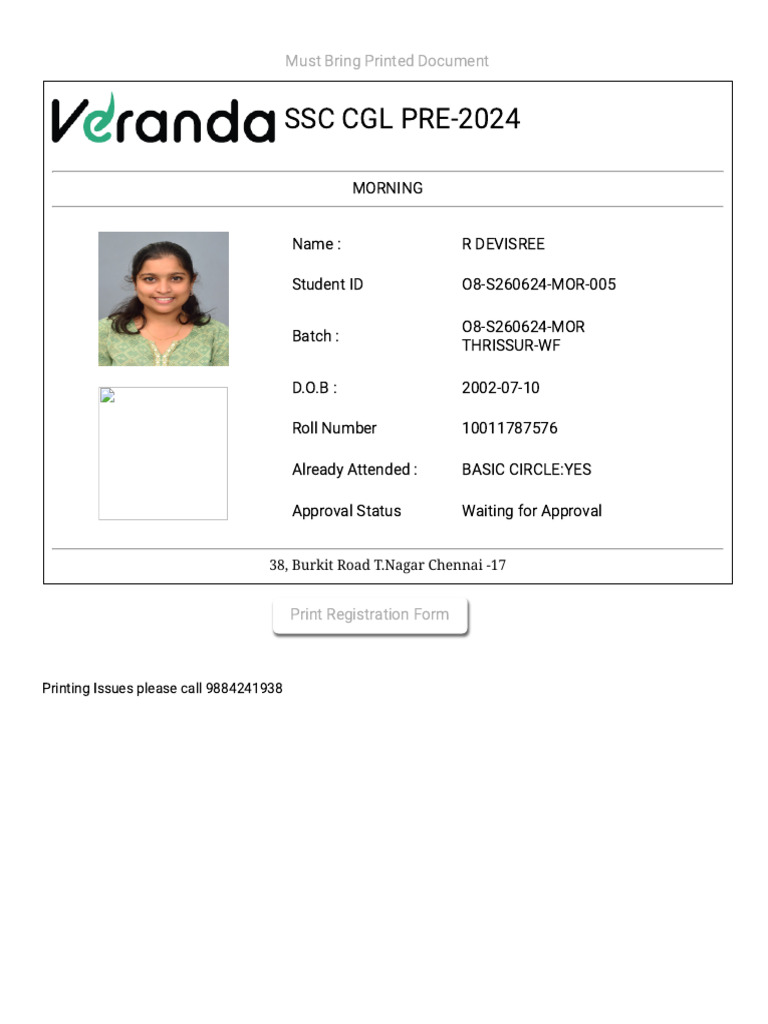 Simbatech - in PrintRegistration - Aspx | PDF