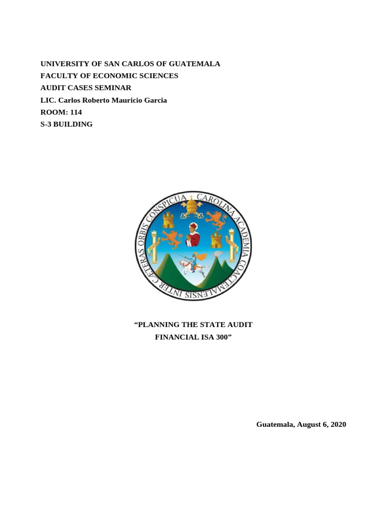 Audit Planning and ISA 300 Overview | PDF | Audit | Financial Audit