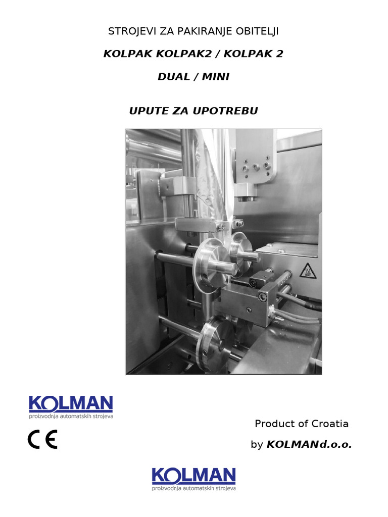 Kolpak 2 Meh Upute | PDF