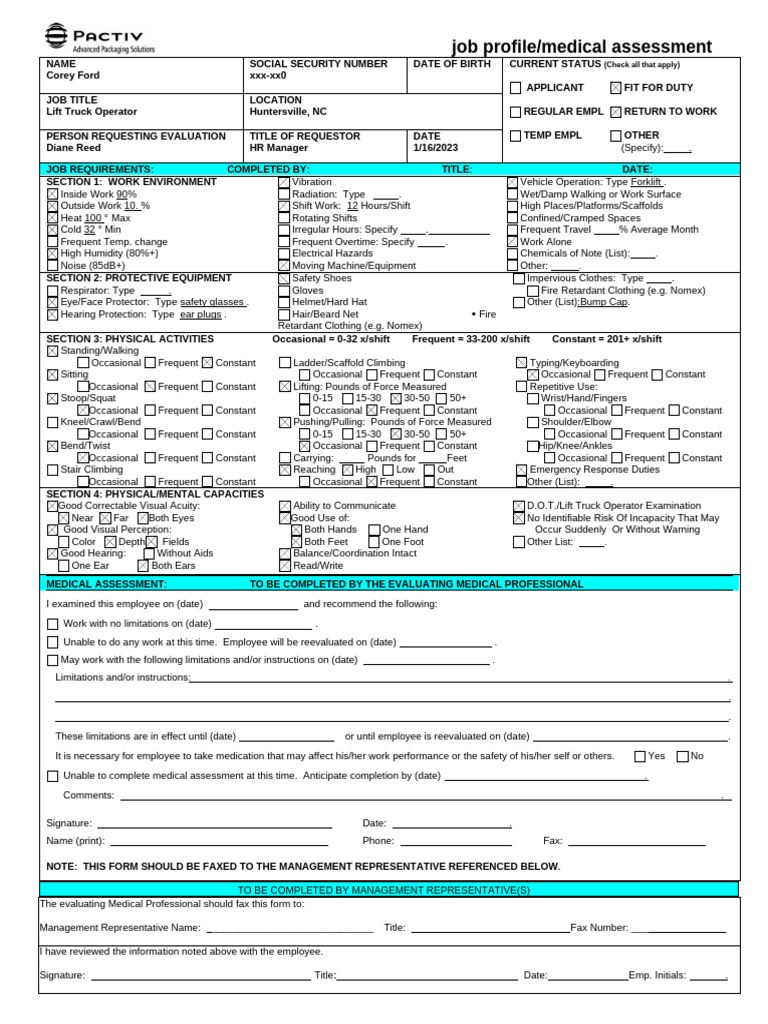 Corey Ford JPMA | PDF | Personal Protective Equipment