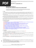 Astm C 1107 02 | PDF