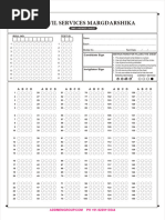 100 Questions OMR Sheet | PDF | Computing And Information Technology