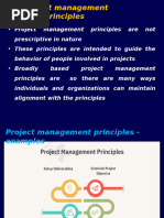 12 Principles of Project Management | PDF