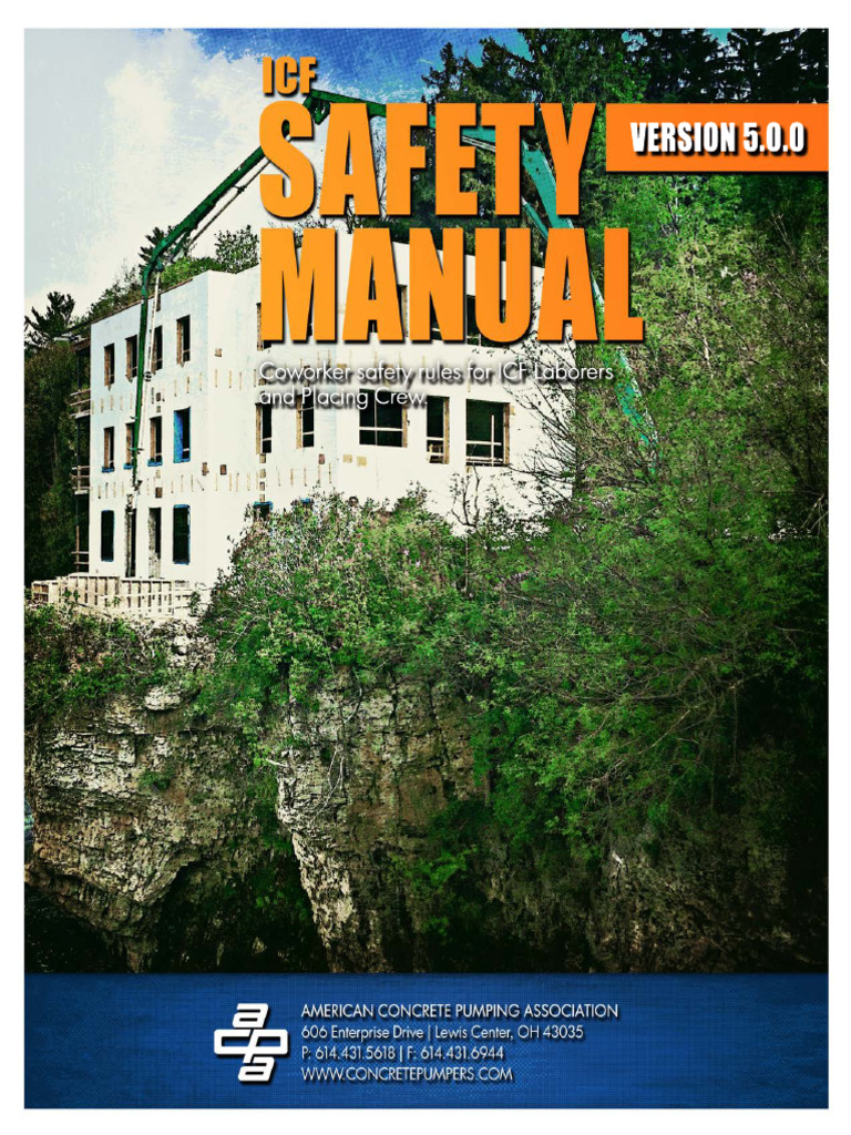 Icf Safety Manual v5.0.0 Rs 0 | PDF | Pump | Personal Protective Equipment