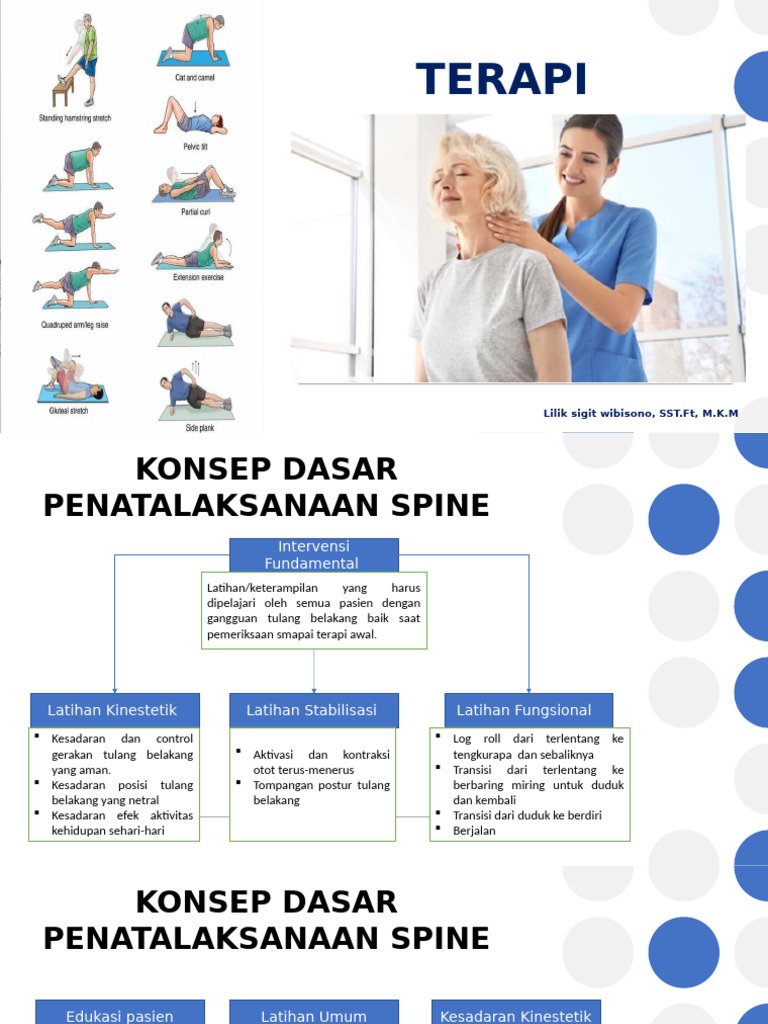 9 Terapi Latihan Spine | PDF