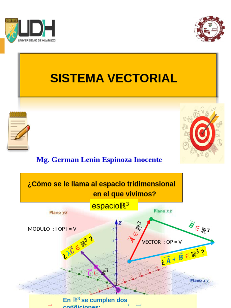 Conceptos y Operaciones con Vectores | PDF | Vector Euclidiano | Álgebra