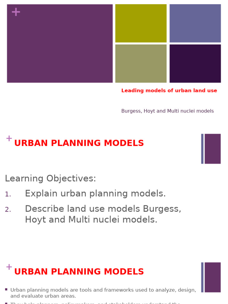 Urban Land Use Models | PDF | Urban Planning | Urban Sprawl