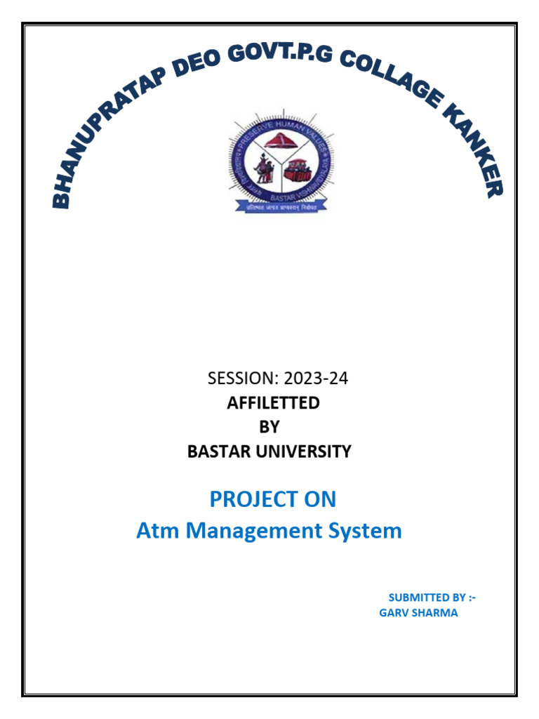 GARV__SHARMA_BCA_PROJECT_2023-24[1] | PDF | Databases | System