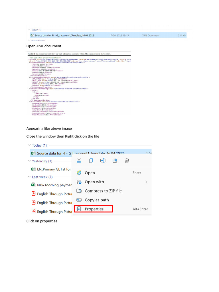 Open XML Document | PDF