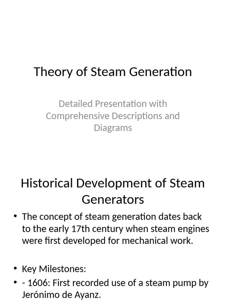 Steam Generation Theory and Boiler Types | PDF | Boiler | Steam