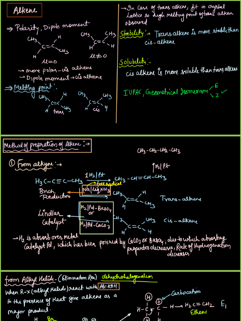 Alkene | PDF