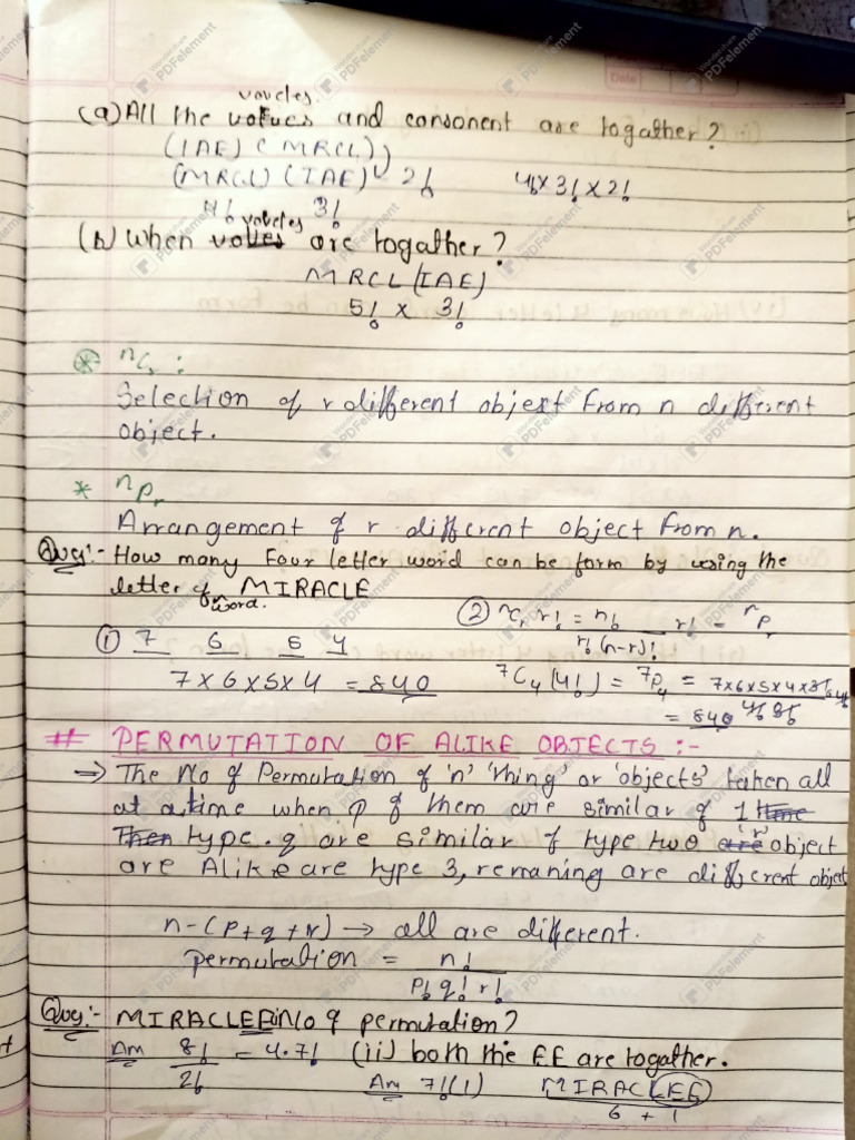 P&C NOTES - With Watermark | PDF