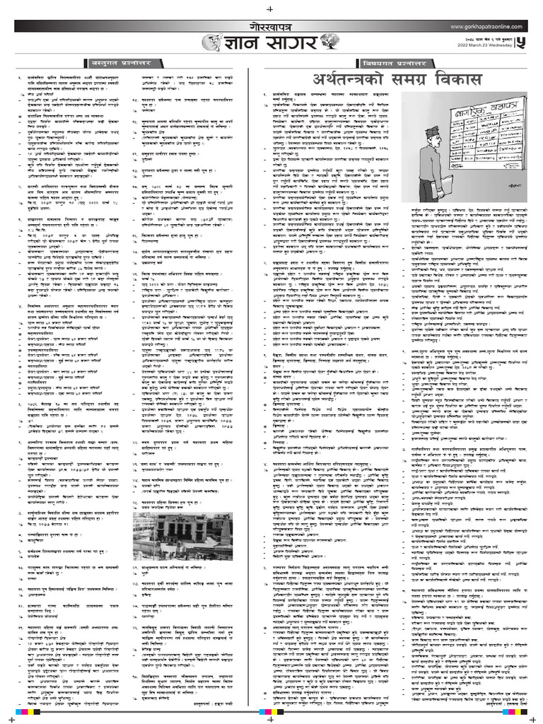 Gorkhapatra Loksewa Material 2078-12-09 | PDF