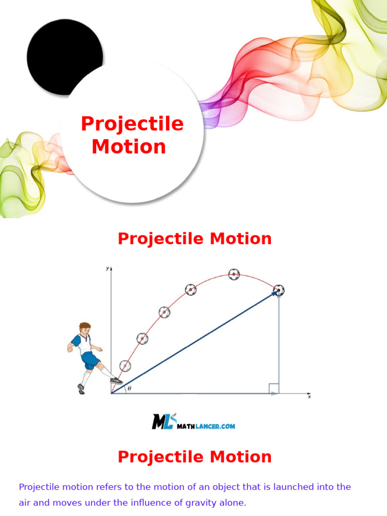6a. Projectile Motion | PDF