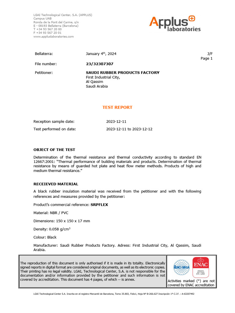 Thermal Conductivity Report 2024 | PDF | Density | Temperature