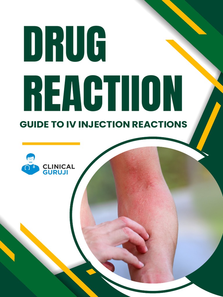 Drug_Reaction_Notes | PDF | Intravenous Therapy | Shock (Circulatory)