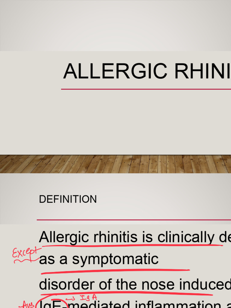 Allergic Rhinitis GCM | PDF | Allergy | Allergen