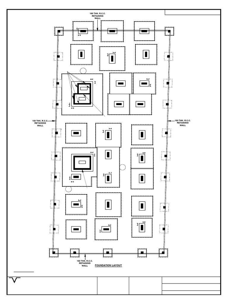 01 FOUNDATION DETAILS-Model | PDF