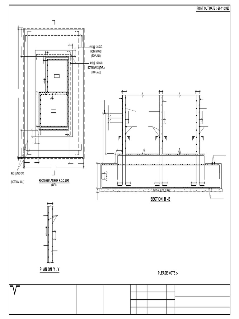 04 FOUNDATION DETAILS-Model | PDF