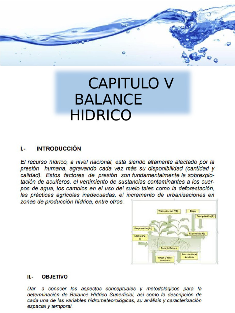 Balance Hídrico en Cultivos y Riego | PDF | Evapotranspiración | Riego