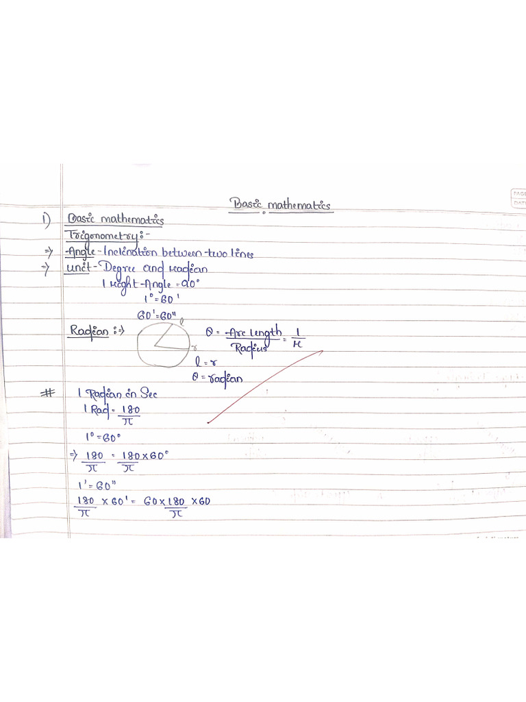 basic mathematics | PDF