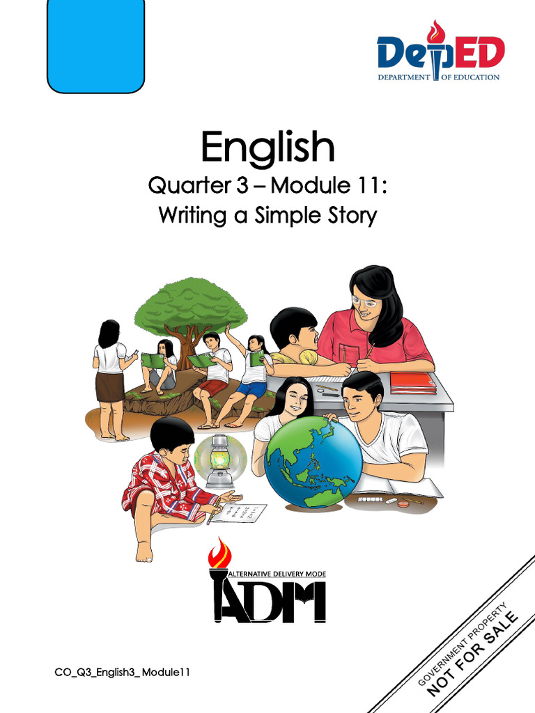 English3 Q3 Mod11 Writing A Simple Story V2 2 | PDF | Learning