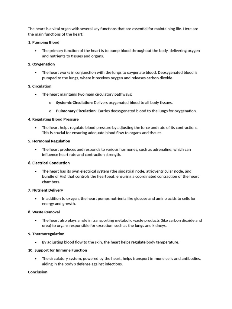 Functions of Heart by Mike | PDF