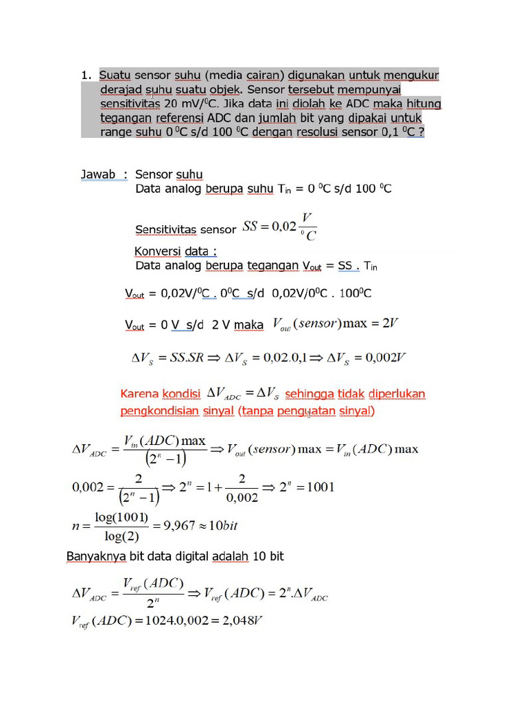 Contoh Soal DSP | PDF
