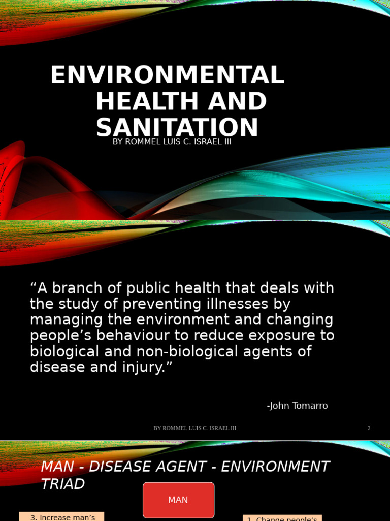 Understanding Environmental Health & Sanitation | PDF | Sanitation ...