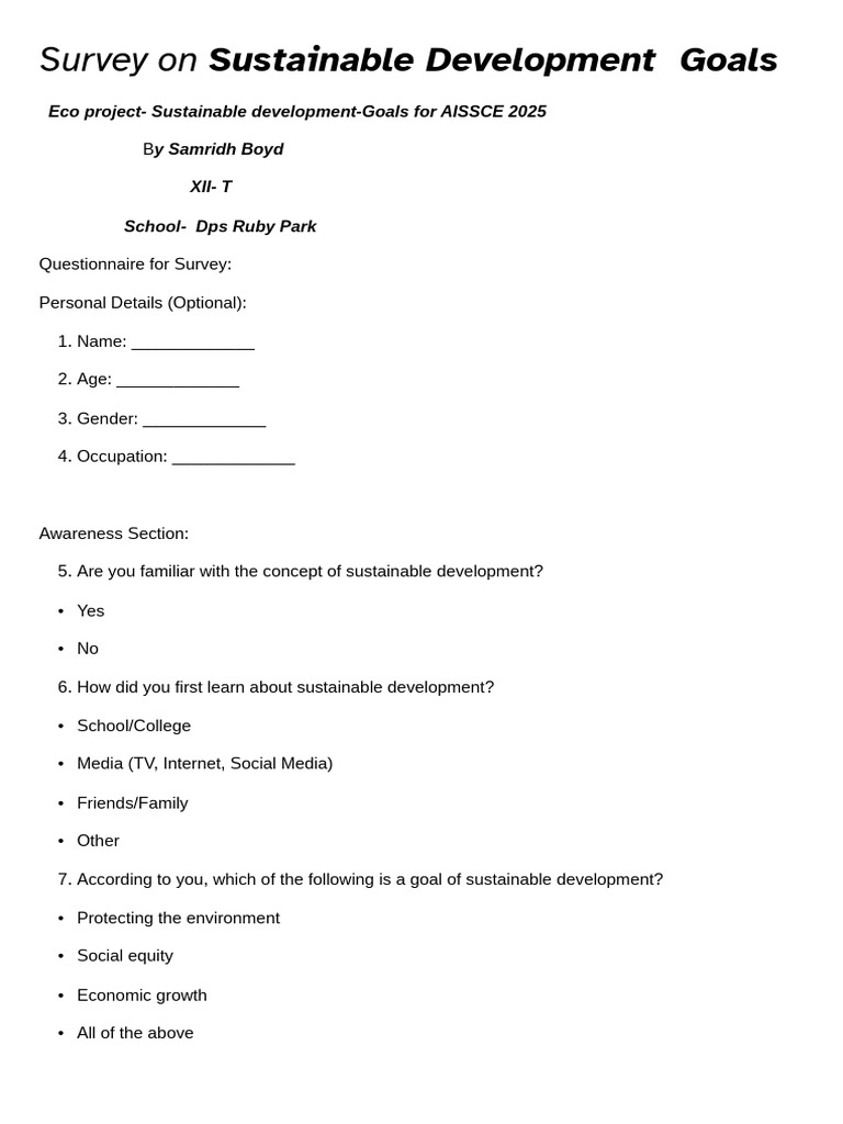 Survey Structure.pdf | PDF